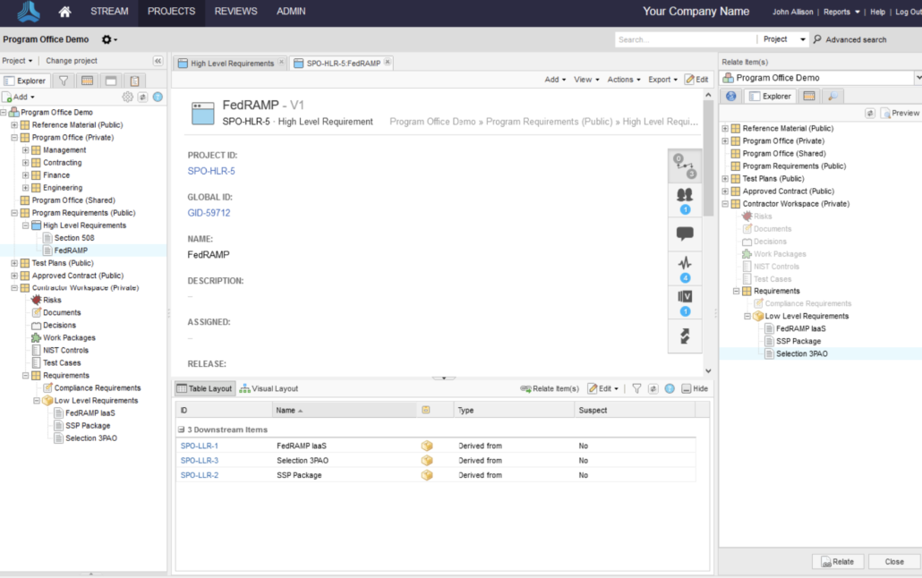Program Offices | Requirements Decomposition - Jama Software