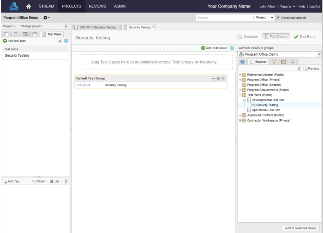 Government Program Offices: Test Planning - Jama Software