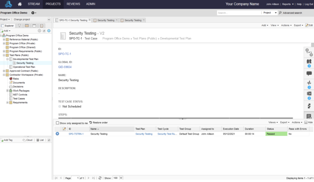 Government Program Offices: Test Planning - Jama Software