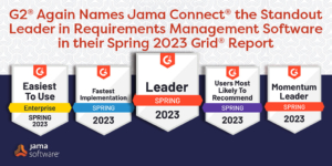 Jama Connect Named G2 Requirements Management Leader