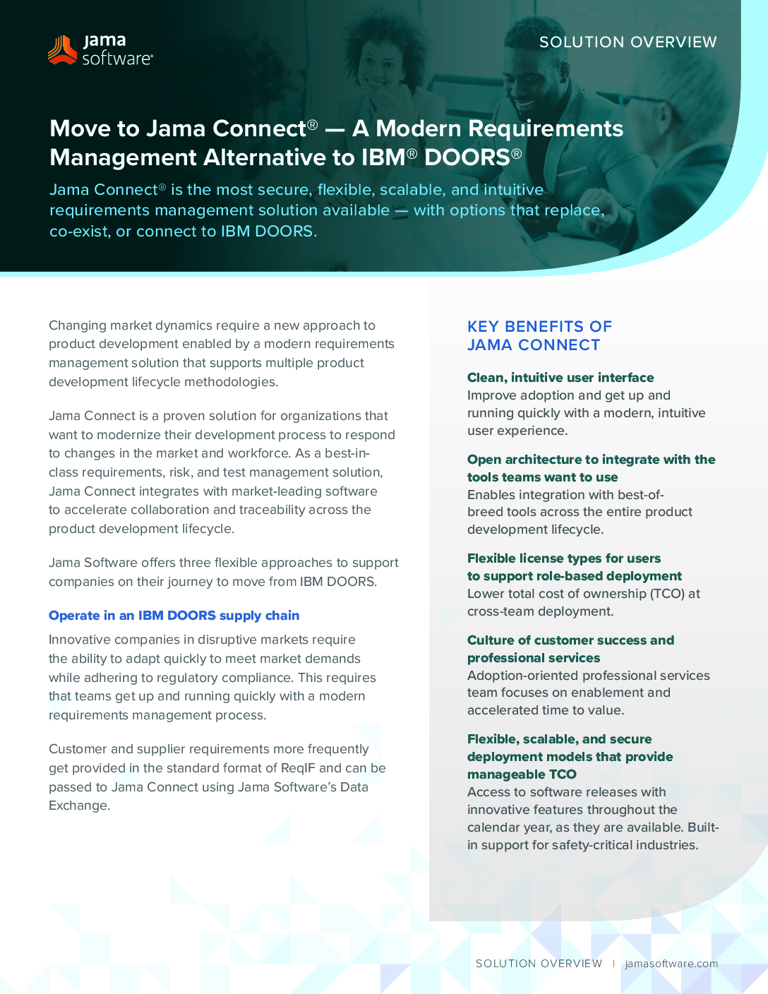 Move to Jama Connect® — A Modern Requirements Management Alternative to ... Move to Jama Connect® — A Modern Requirements Management Alternative to ...