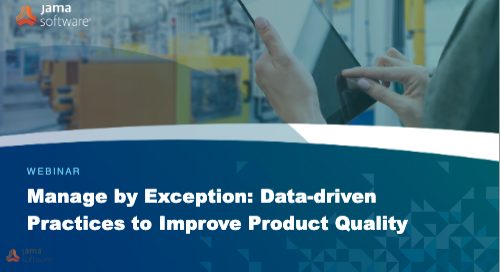 Manage by Exception: Data-driven Practices to Improve Product Quality ...