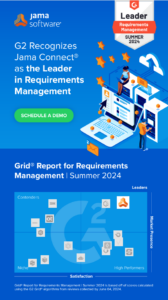 G2 Recognizes Jama Connect® as the Leader in Requirements Management Summer 2024 - Jama Software