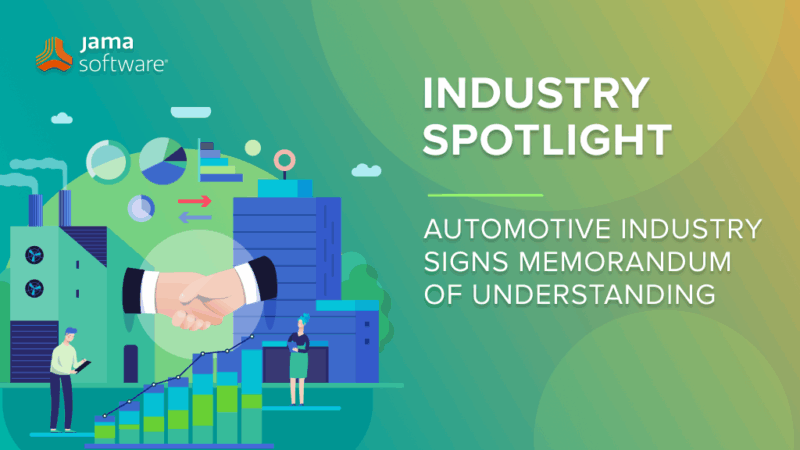 Automotive Industry Signs Memorandum of Understanding - Jama Software